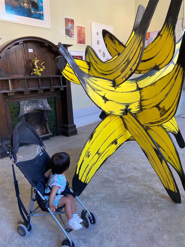 Fulhum Town Hallでアート鑑賞 - Last Vacation～London life with kids～