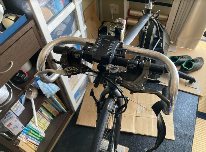 サブ機に剥がしたバーテープを再利用 - ue---ei’s diary