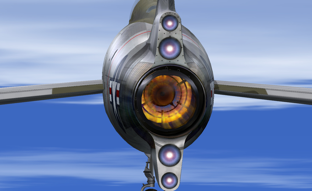 XF-91: Afterburner effect - 上ノ神 UENOSHING FS Blog
