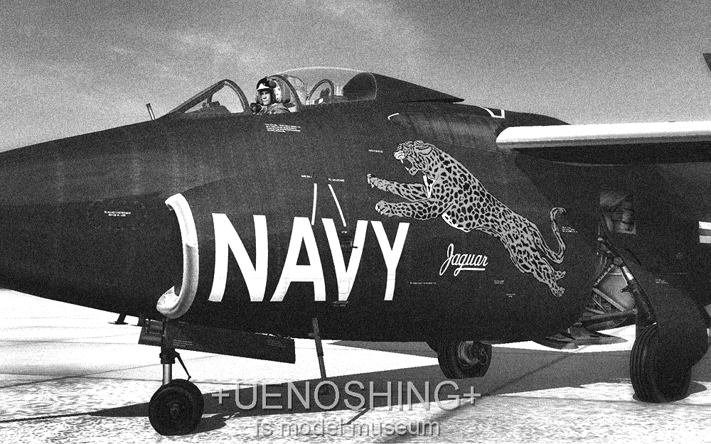 FSX Grumman XF10F-1 Jaguar_v1 has been released! - 上ノ神 UENOSHING FS Blog