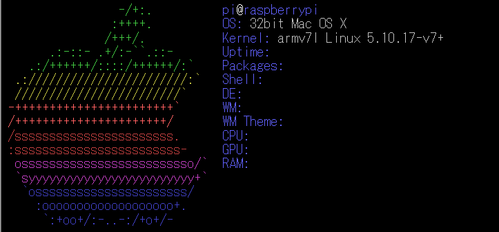 よく見かけるCLIでの画面はscreenFetchというものなのか（今更） - uepon日々の備忘録