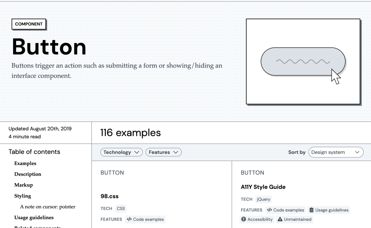 【Design System】Componentギャラリー - UGA Boxxx