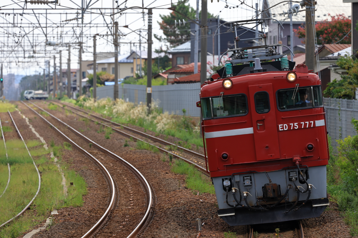 ED75-777の廃車回送を撮る！(その1) - 続 うっかり鉄の鉄道風景写真撮影記