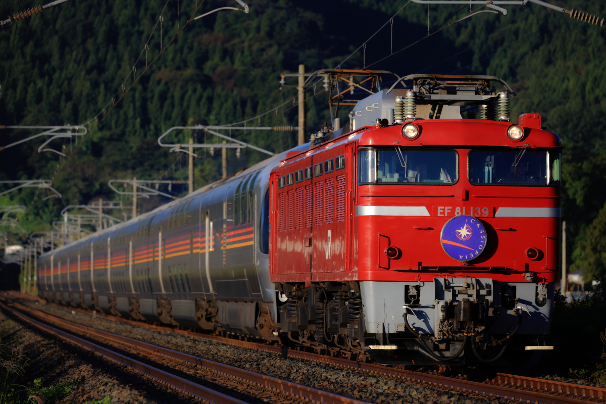 EF81-139牽引のE26系寝台客車「カシオペア紀行」を撮る！(その1) - 続 うっかり鉄の鉄道風景写真撮影記