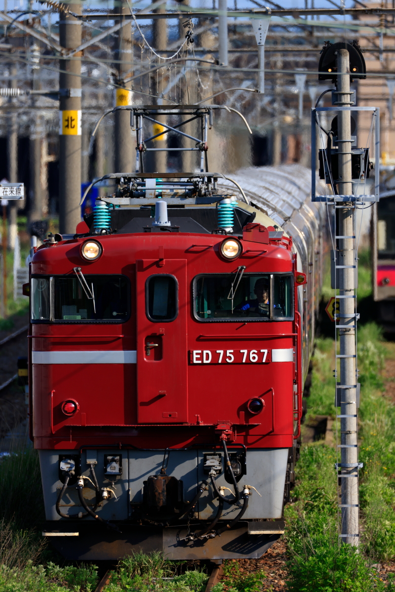 E26系「カシオペア」を牽くED75-767を撮る！ - 続 うっかり鉄の鉄道風景写真撮影記