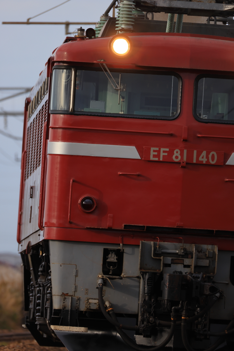 「ありがとうEL」号に登板すべく新津を目指す、EF81 140の単機回送を撮る！ - 続 うっかり鉄の鉄道風景写真撮影記
