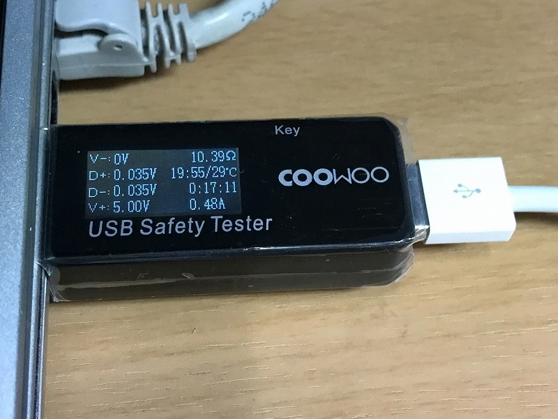 USB電流電圧テスターを買ってみた！ - 8090rock