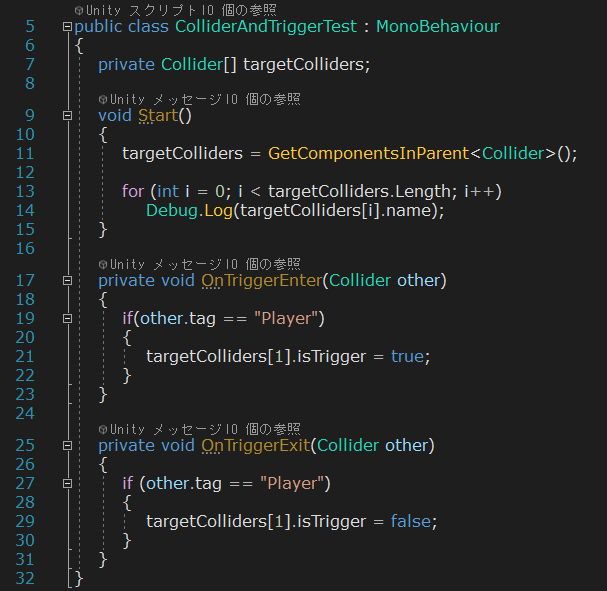 UnityのGetComponentInParentとGetComponentInChildrenの挙動おかしくなってないですか？と思ったら勘違いでした。 - Unityでインディゲームを作る！