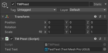 Unity TextMeshProのテキストをスクリプトから操作する、変更方法について [ UI text ] - Unityでインディゲームを作る！