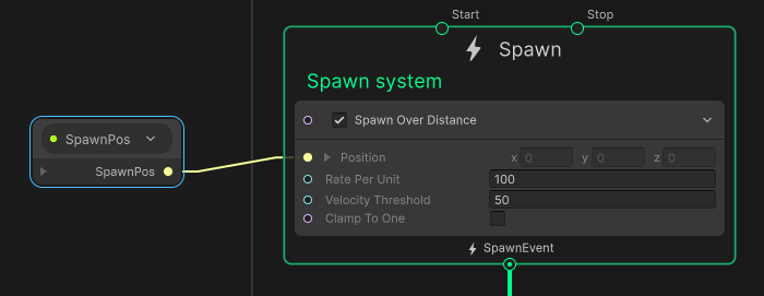 Unity VFX Graphでマウスの動きに追従してパーティクルを放出するVFXを作る！ [ spawn over distance ] - Unityでインディゲームを作る！