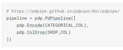 Pandasのパイプラインを作る「pdpipe」を使ってみた - u++の備忘録