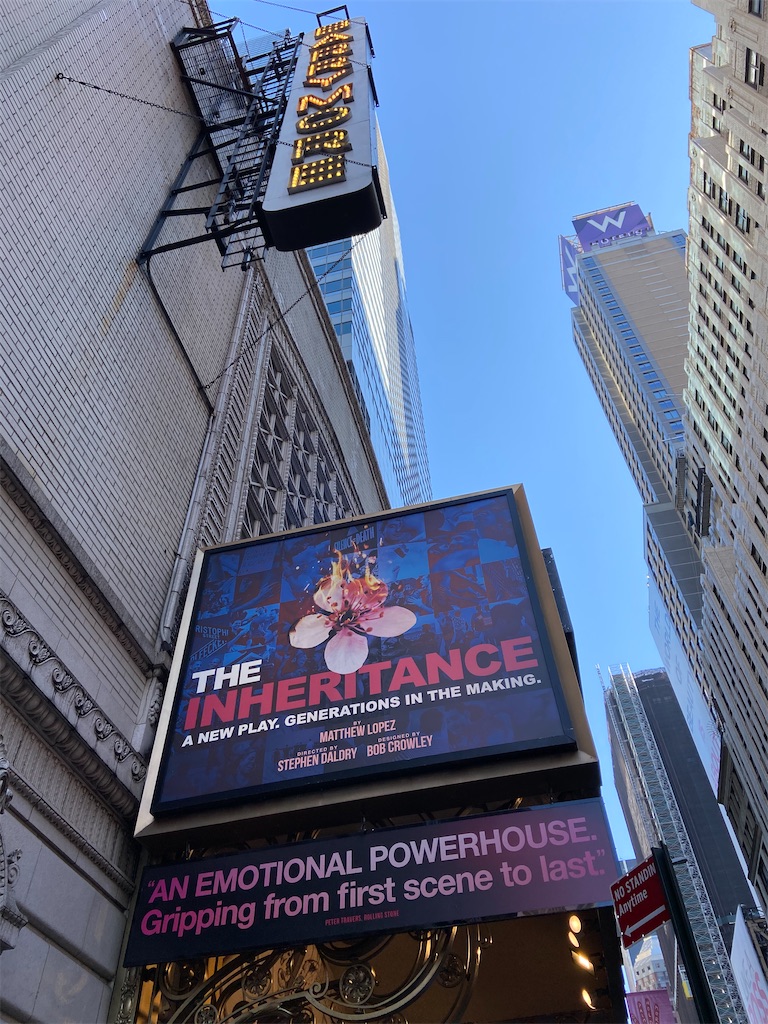 『The Inheritance』2020.2.23.14:00/20:00 @Ethel Barrymore Theatre ...
