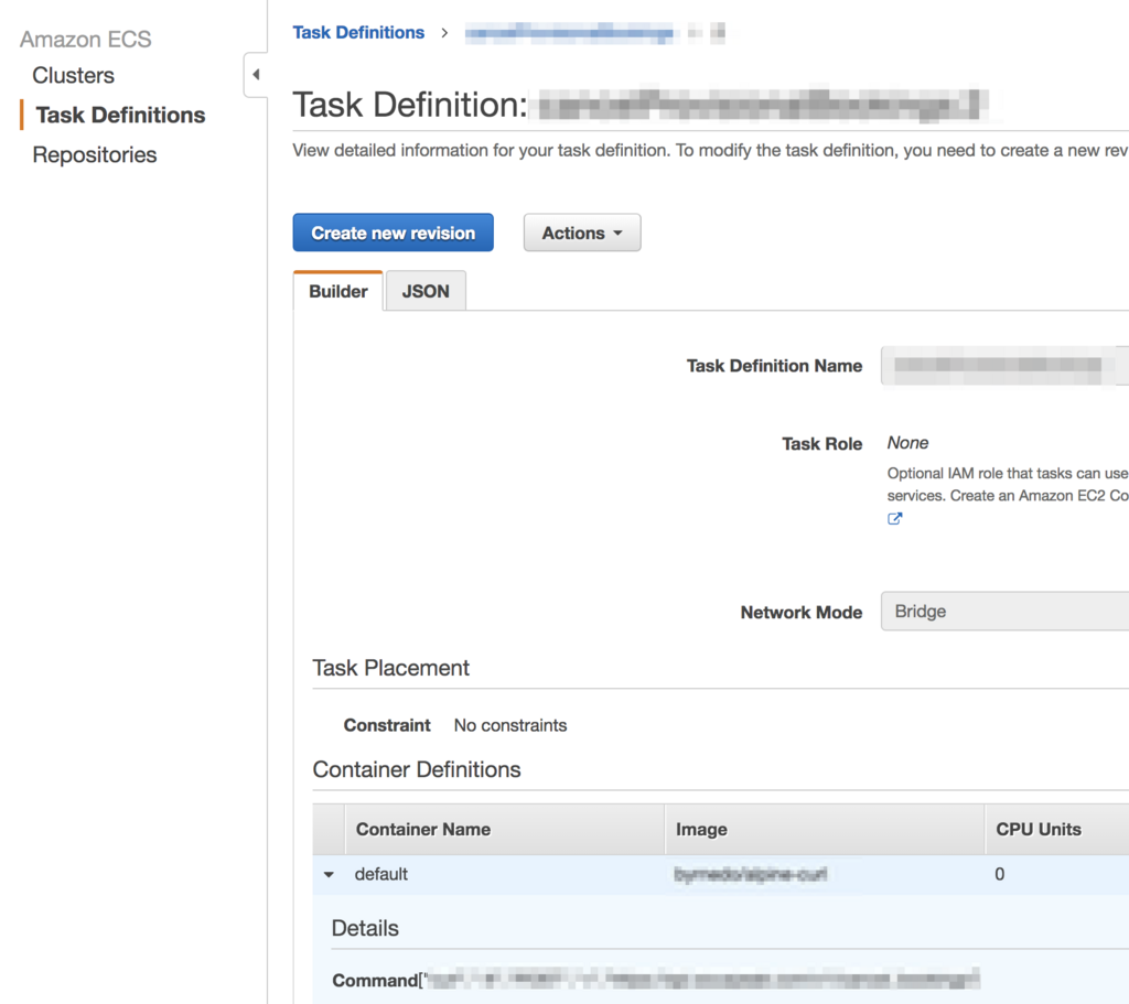 Amazon ECS Scheduled Tasks によるコマンドの定期実行 - 文系プログラマー