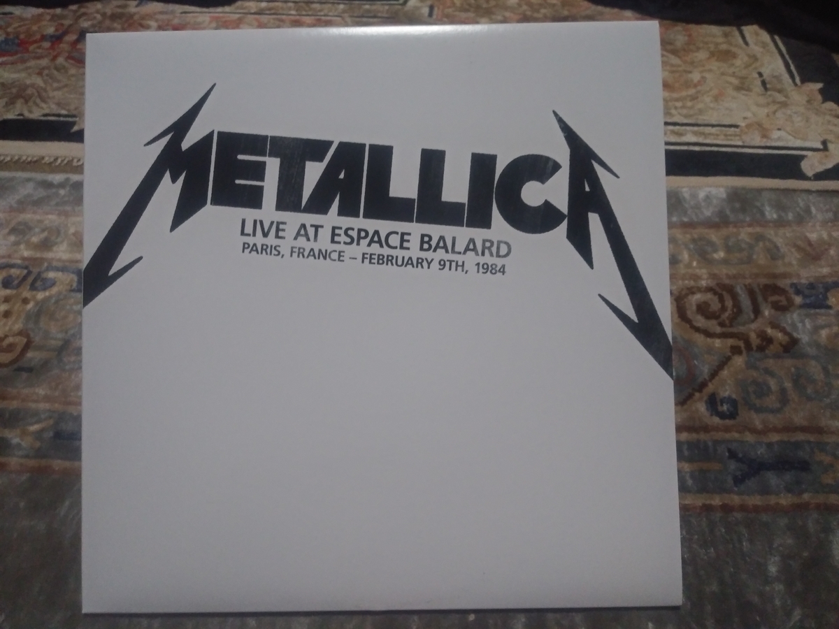 LIVE AT ESPACE BALARD / METALLICA (1984) - 聞いたら書く
