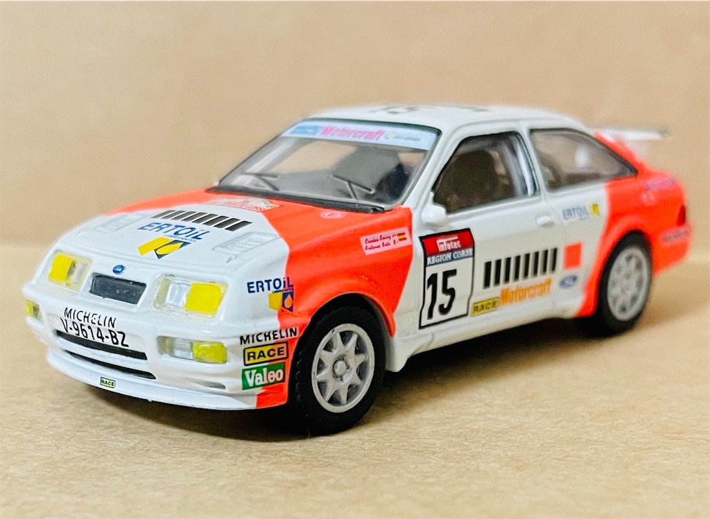 CM'S 1/64 FORD SIERRA RS COSWORTH 1987 Tour de Corse CM's RALLY CAR ...