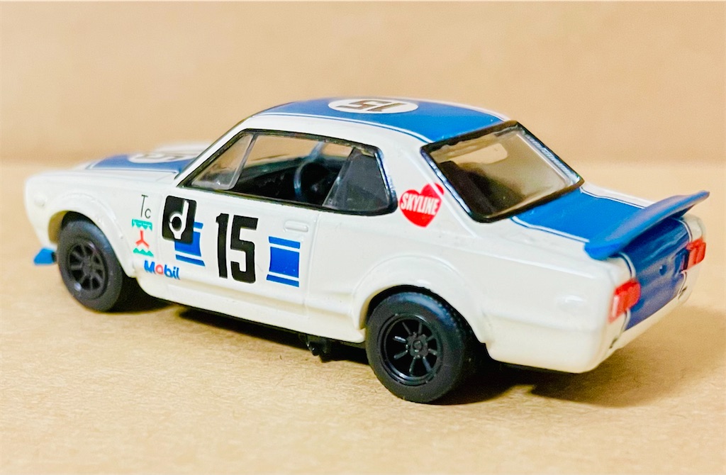 YODEL 1/72 REAL-X NISSAN SKYLINE 2000GT-R KPGC10 NISSANレーシングカーコレクション 限定ステージ - usunonooのブログ@トミカ倉庫