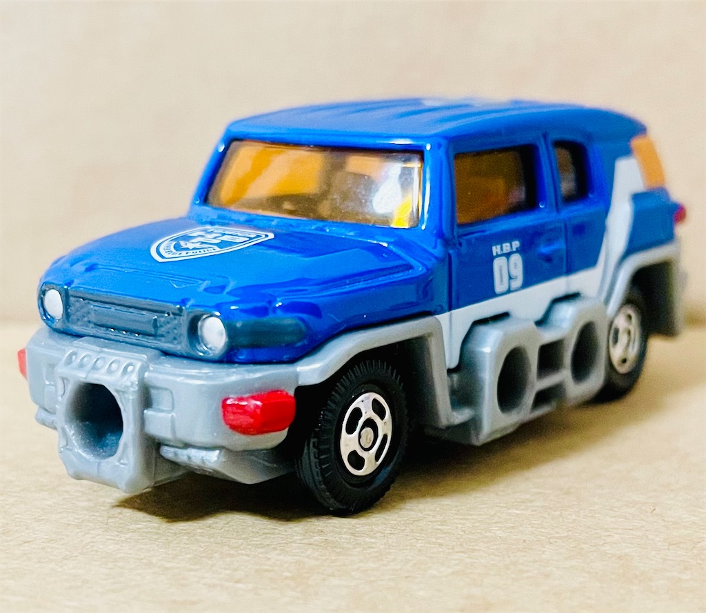 TOMICA HYPER SERIES HYPER BLUE POLICE HBP09 TOYOTA FJ CRUISER ...