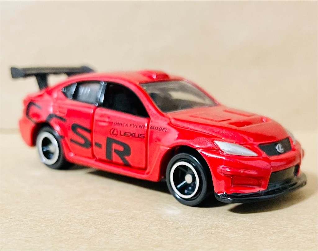 TOMICA LEXUS IS F CCS-R トミカイベントモデル - usunonooのブログ@トミカ倉庫