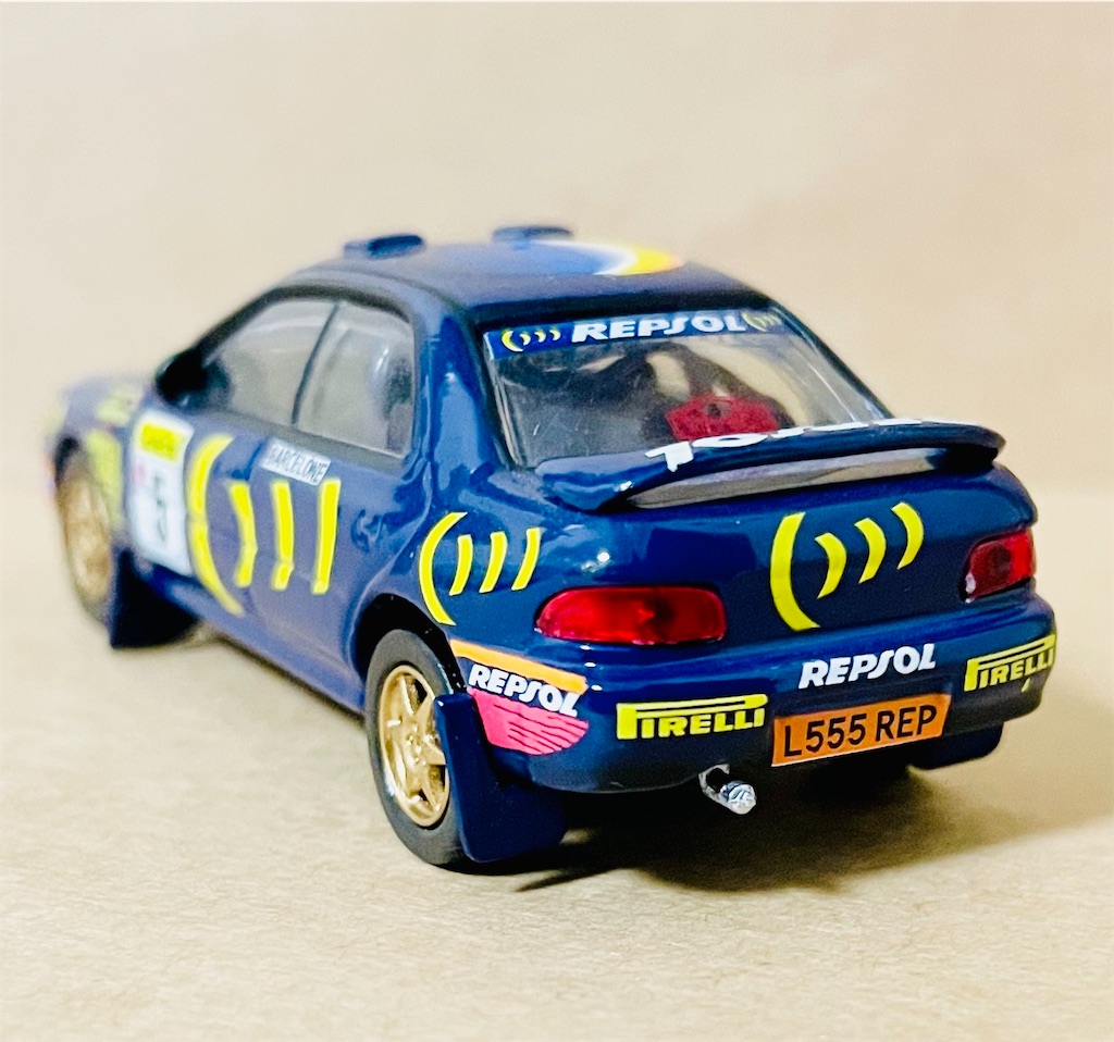 cm's 1/64 SUBARU IMPREZA WRX 1995 Monte Cario C.Sainz cm's RALLY CAR ...