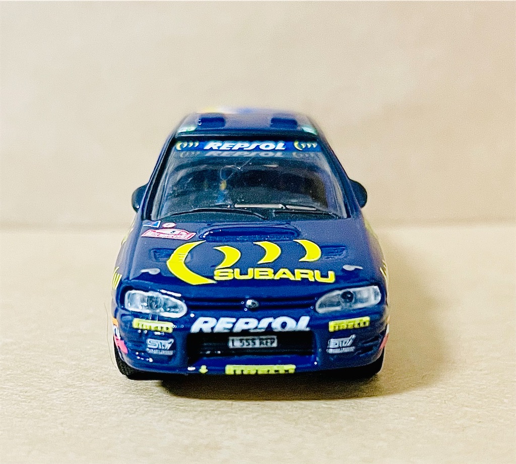cm's 1/64 SUBARU IMPREZA WRX 1995 Monte Cario C.Sainz cm's RALLY CAR ...