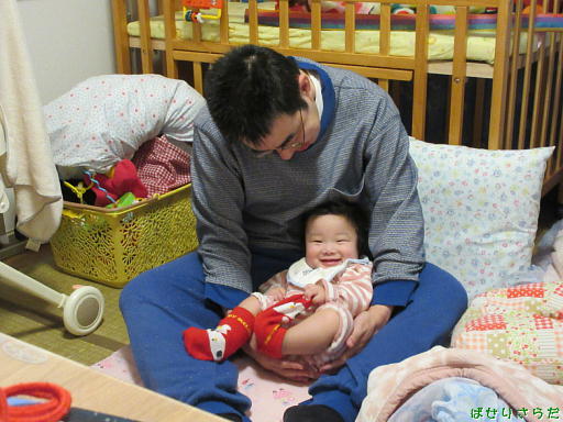 【暫定】うたちゃん日記0歳6ヶ月後期♪（2016/3/21～2016/3/31） - うたちゃん日記