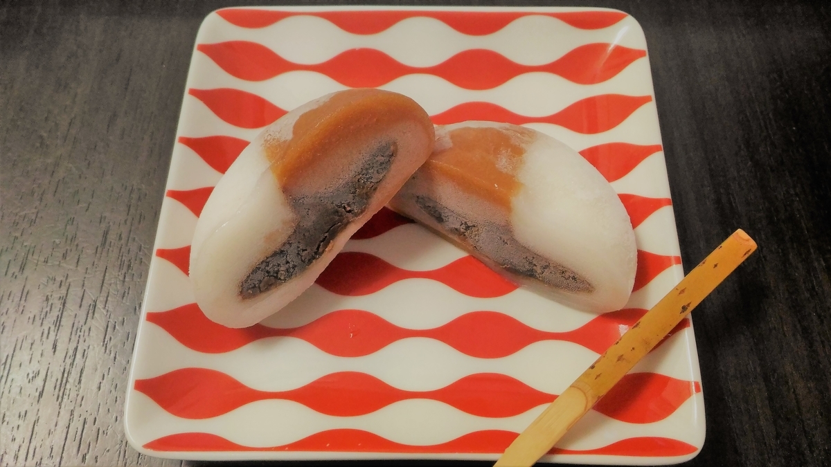 ★これは採用してくれて嬉しい！★ 明日香野 全国和菓子めぐり べこ餅（黒糖風味あん） - 大福.com