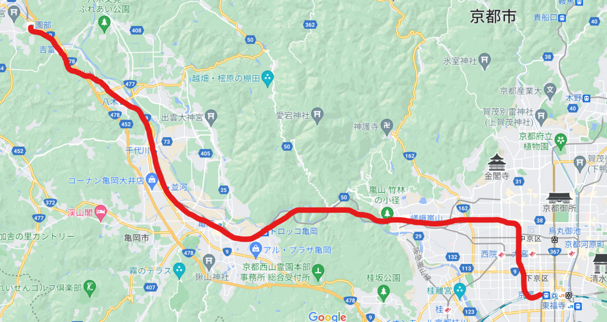 ICOCA大回り（第三話）山陰本線普通列車で園部駅へ。嵯峨野線乗車記 - uwemaの日記