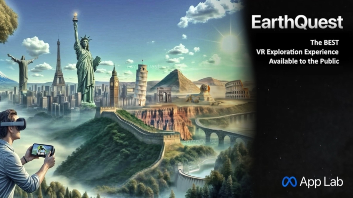 Meta Quest向けGoogle Earth互換アプリ『WorldLens (旧名EarthQuest)』をレビュー！（競合アプリ『FLY』との比較もあり） - VRゲーム探索
