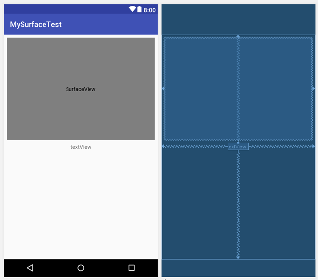 レイアウトXML に配置した SurfaceView 内でカウンターを動かしてみよう - Android アプリ開発「MATRIX」