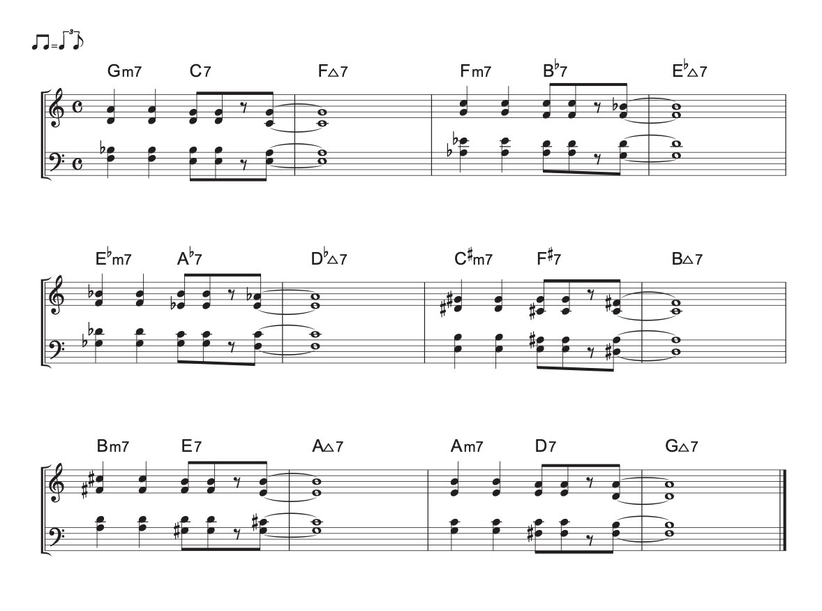 【3分で解説】【弾いて覚える】Shell Voicing【9th編】【練習用MIDIデータあり】YouTube連動 - わちゃぴの音楽教室