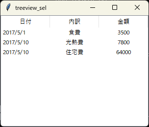 RubyとPythonのtkでListview - wafuの技術