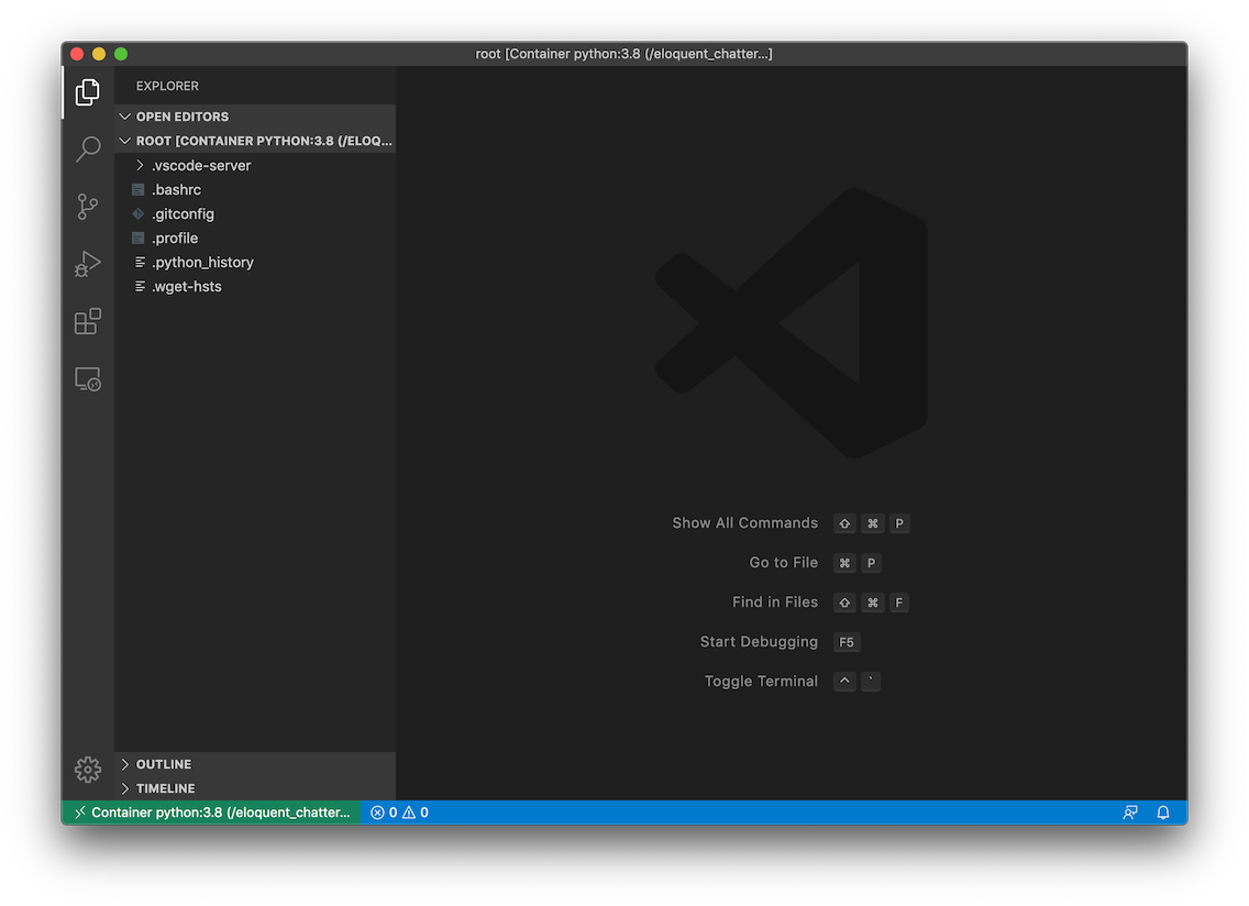 Visual Studio Code で Docker コンテナに Attach して Python のデバッガ起動までしてみる - walkingmask’s development log