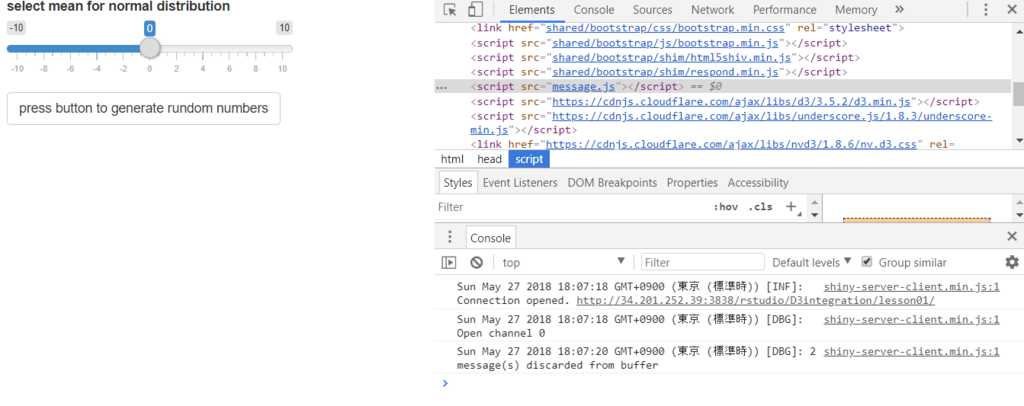 【Shiny D3.js integration】Lesson01：Shinyからjavascriptにデータを渡す - データ分析系男子。