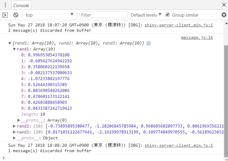 【Shiny D3.js integration】Lesson01：Shinyからjavascriptにデータを渡す - データ分析系男子。