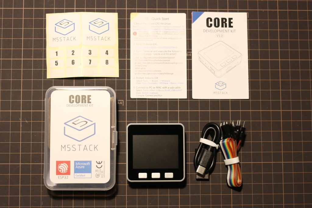 M5 STACK GRAYを買ってみた - wanwanの興味あるもの実験室