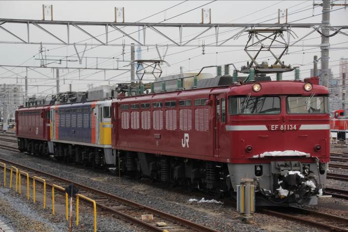 1月15日(日)の撮影 EF81 92・EF81 85廃車回送 Part-1 - わらよのブログ