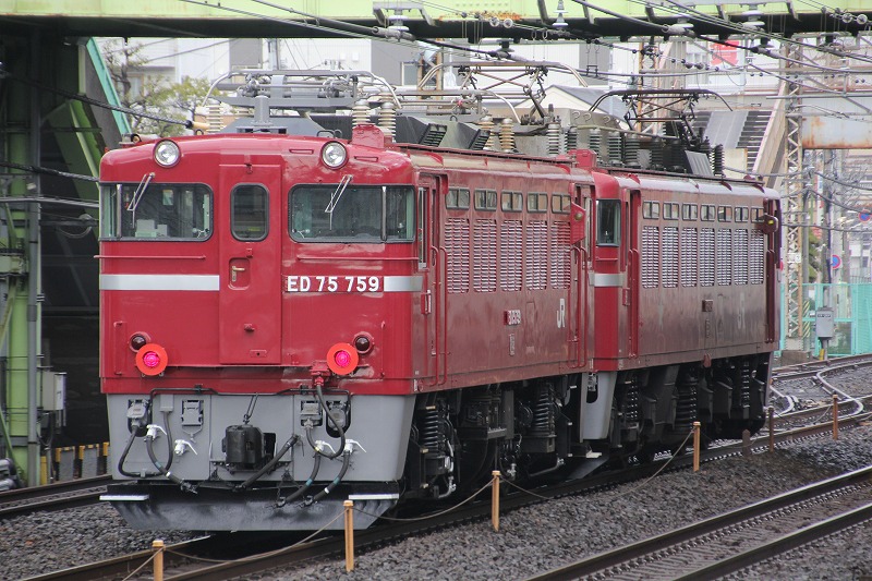 AT出場配給(ED75 759) in北松戸・南流山駅 - わらよのブログ