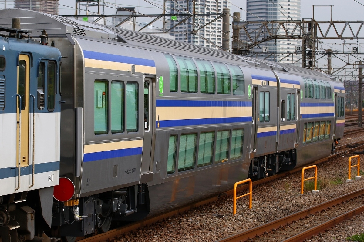 E235系(グリーン車)甲種輸送 in鶴見-新鶴見・新鶴見信 - わらよのブログ