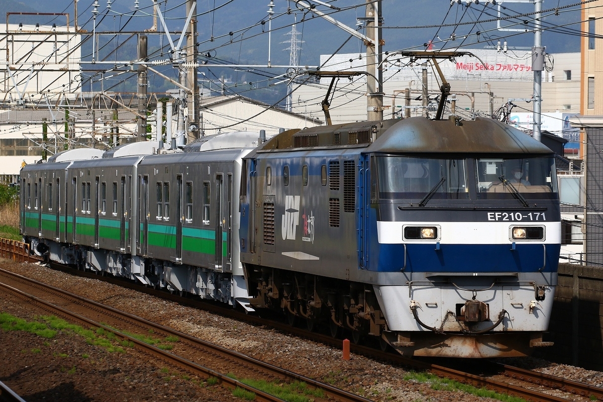 HB-E220系甲種輸送・8764レ・OM入場 in鴨宮・与野付近・大宮ほこすぎ橋 - わらよのブログ