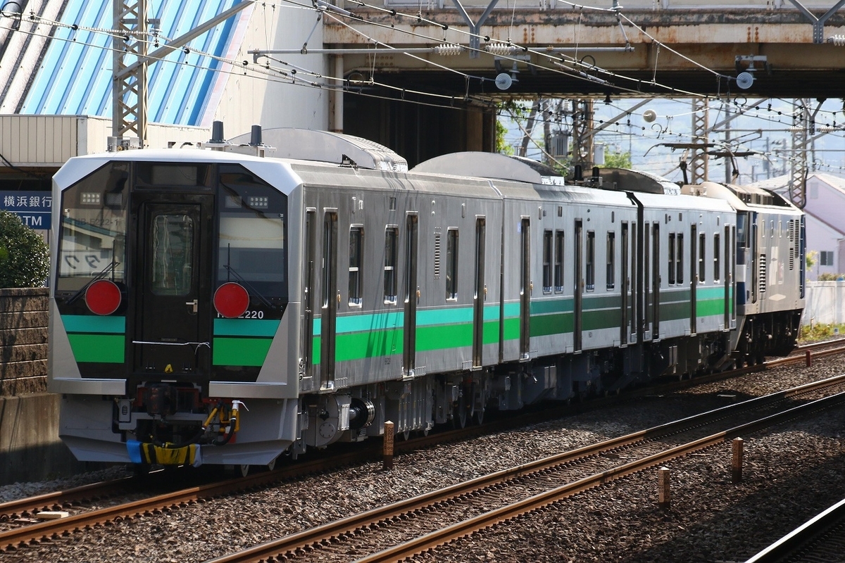 HB-E220系甲種輸送・8764レ・OM入場 in鴨宮・与野付近・大宮ほこすぎ橋 - わらよのブログ