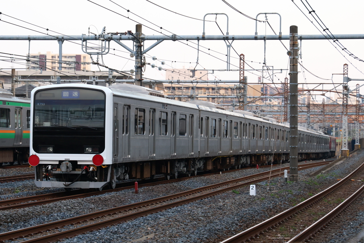 E501系JR九州譲渡甲種輸送 in大宮ほこすぎ橋・与野-北浦和 - わらよのブログ
