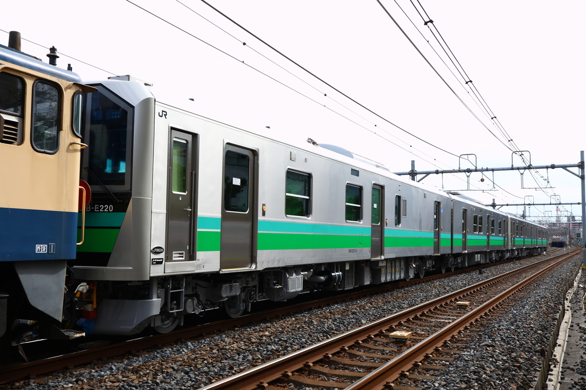 HB-E220系甲種輸送・OM入場 in北浦和-与野・大宮-宮原 - わらよのブログ