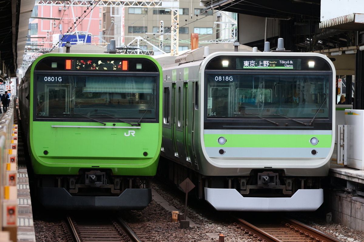 E235系0番台「山手線」・OM入場・E233系0番台「中央線」など in有楽町・新大久保・五反田・秋葉原・東浦和・南浦和・川口・御徒町・立川・中野駅 - わらよのブログ