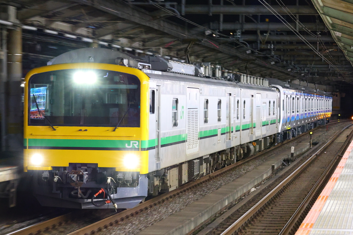 新津配給・E235系0番台「山手線」・E233系7000番台「埼京線」・配8593レ・TK出場×2 in赤羽・池袋運輸区・新宿・新大久保・浮間舟渡・蕨-西川口・大崎・下総中山駅 - わらよのブログ