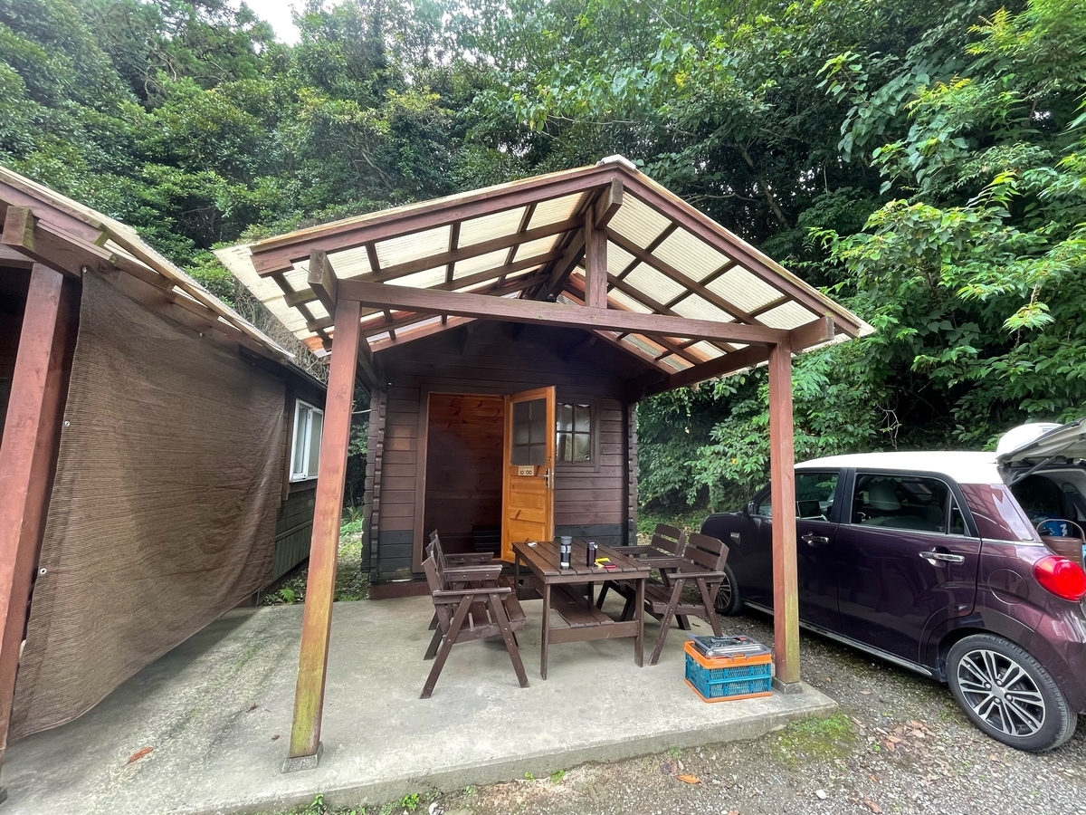 【キャンプ キャビン泊】アウトドアが嫌いになりそうな湿度の高さ【RECAMP勝浦】2022.08 - わしワシキャンプ！