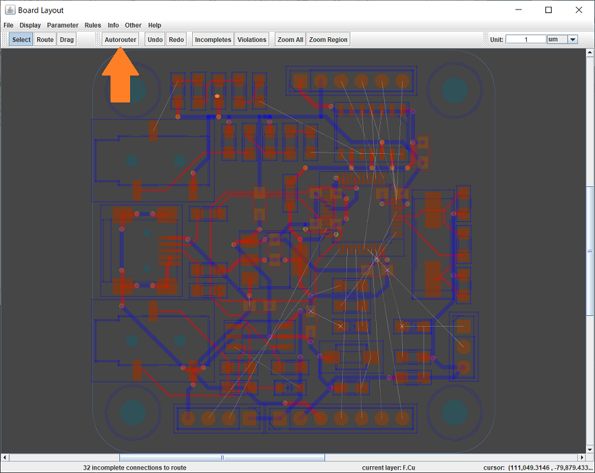 【kicad】オートルーターの使い方 - WASHIYAMA GIKEN