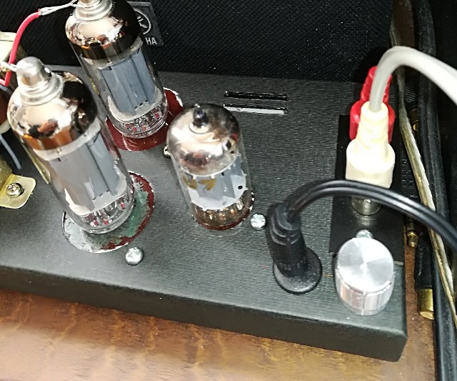 直熱管6P23Pシングルアンプ(試作直後) - オーディオ昔ばなし