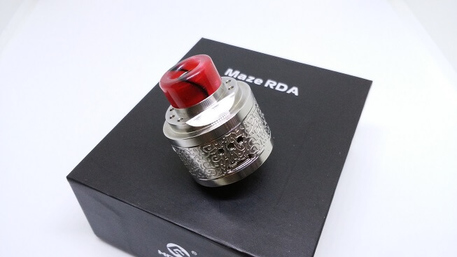 HCigar「Maze RDA」（エイチシガー メイズ）のレビュー！YURIに並ぶ初心者向けRDA - VAPERS