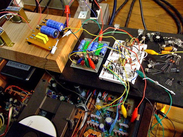 個別「CDP-777ESA Discrete Buffer on Breadboard」の写真、画像 - web123's fotolife