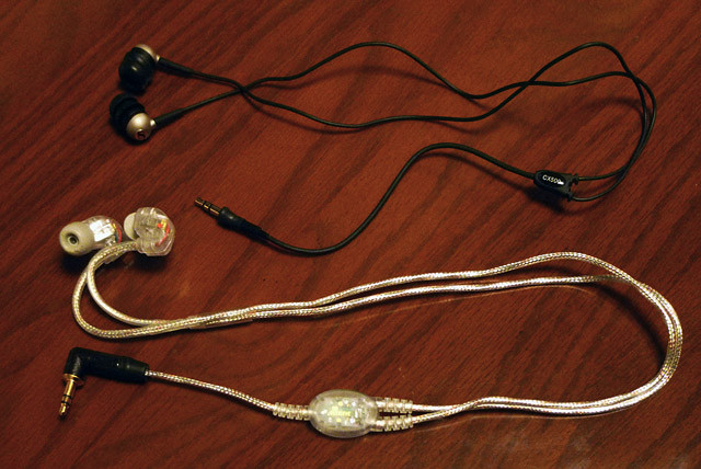 Replug mod on Senn CX500 & SHURE SCL5 - blog123